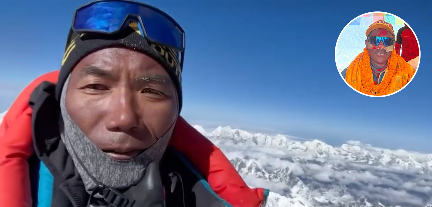 Kami Rita Sherpa does it again...and again!!! – outeru